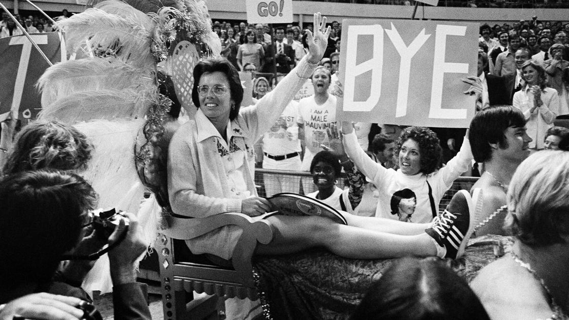Today In Sports History Billie Jean King Beats Bobby Riggs To Win Battle Of The Sexes In 73