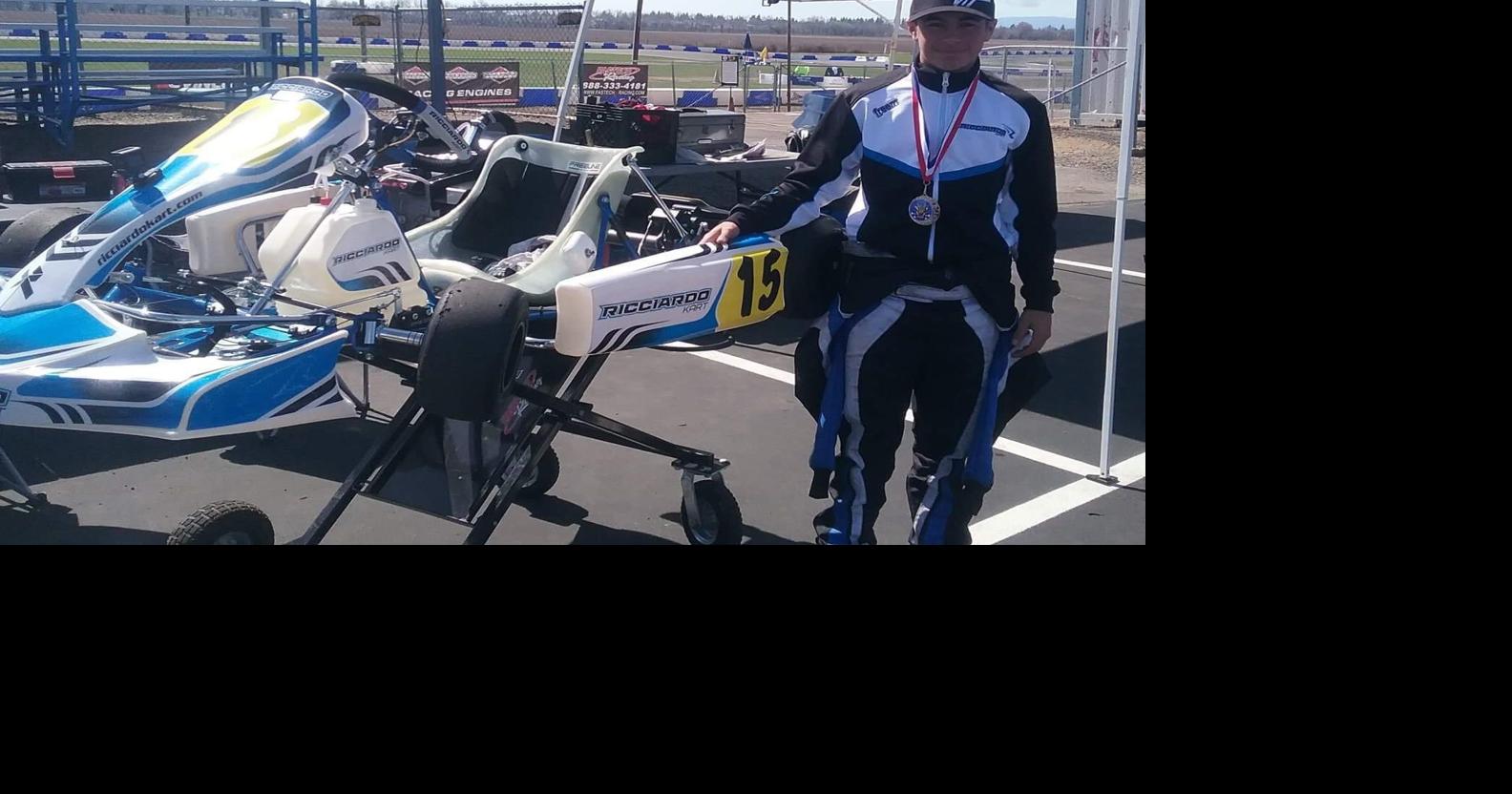 Napa High junior Anthony Toscano seeks another karting win this weekend ...