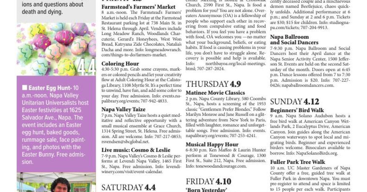 Page B02 | Napa Valley Register E-edition | napavalleyregister.com
