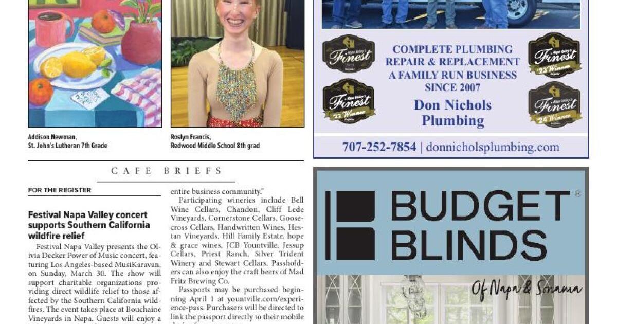 Page B05 | Napa Valley Register E-edition | napavalleyregister.com
