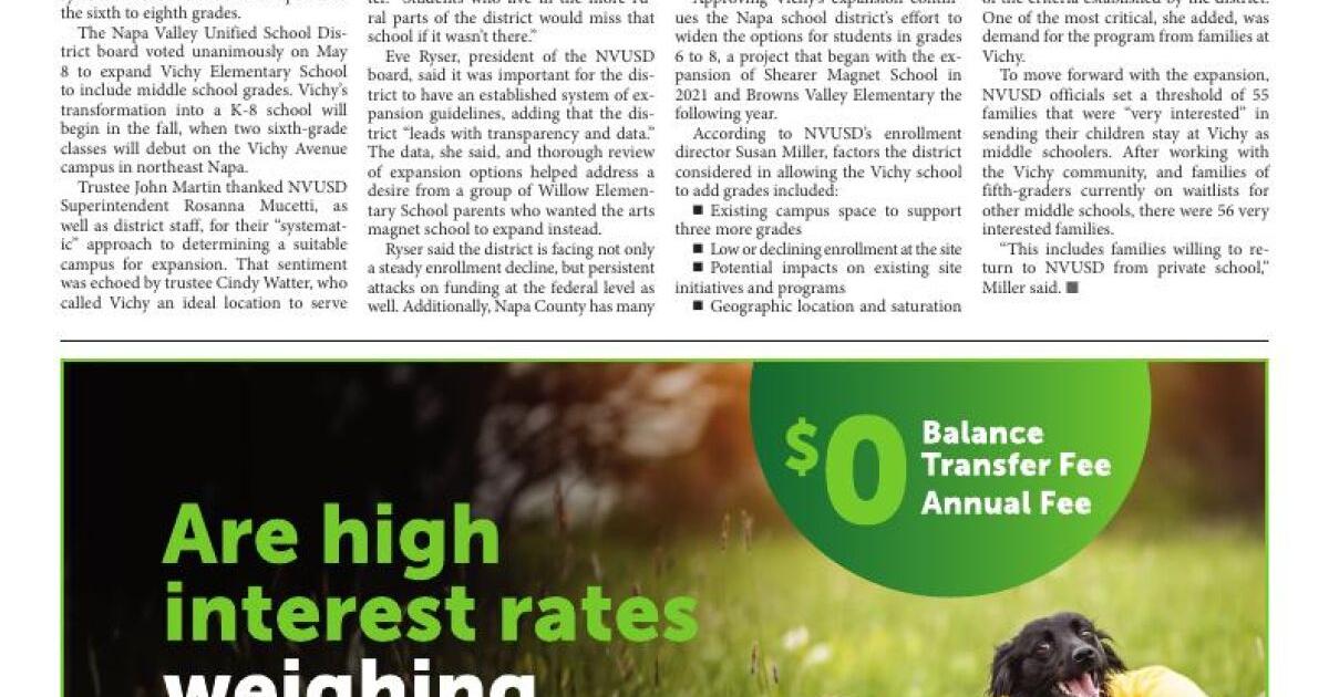 Page A03 | Napa Valley Register E-edition | napavalleyregister.com