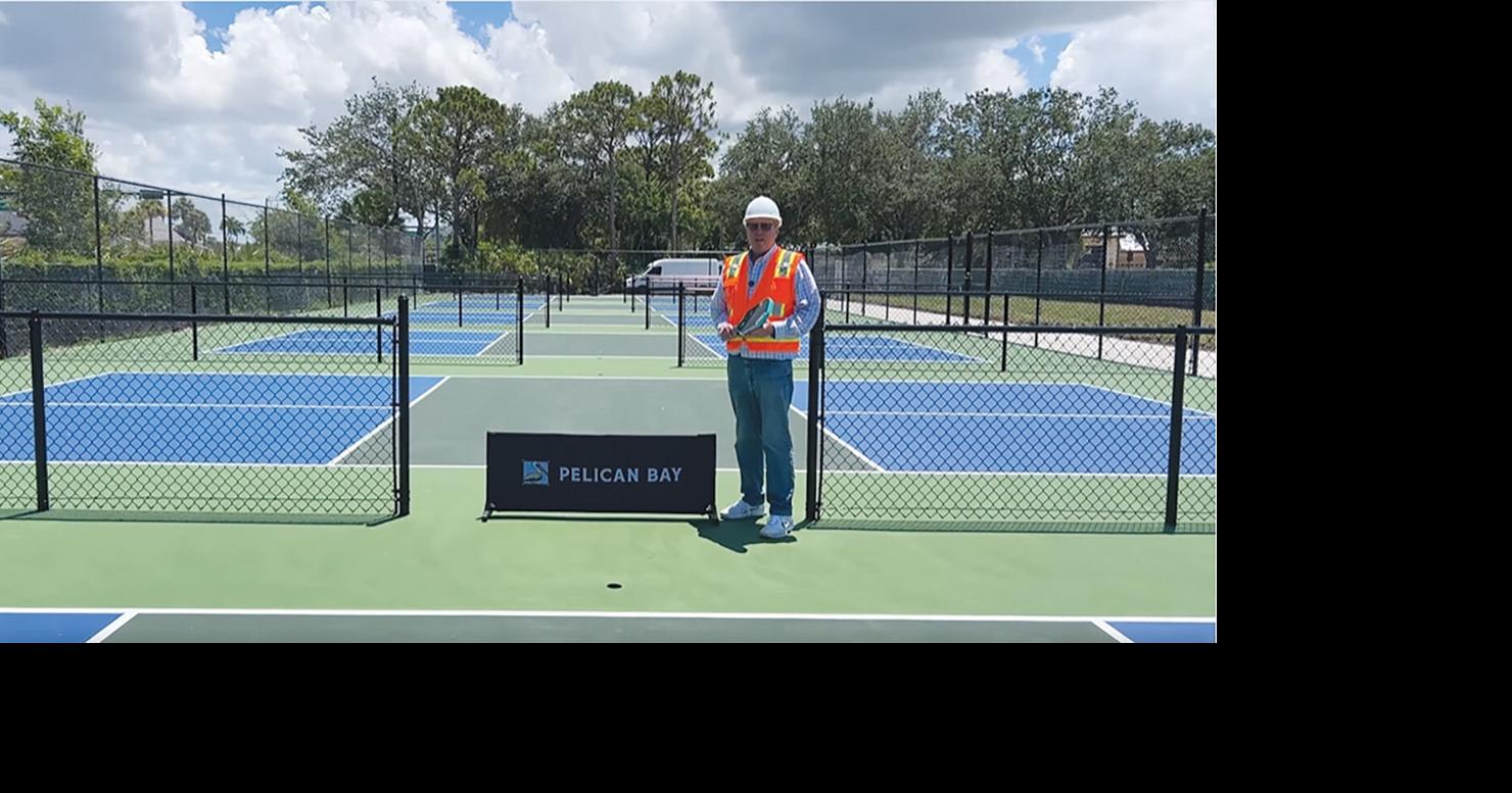 Newly launched pickleball courts in Collier County | Local News ...