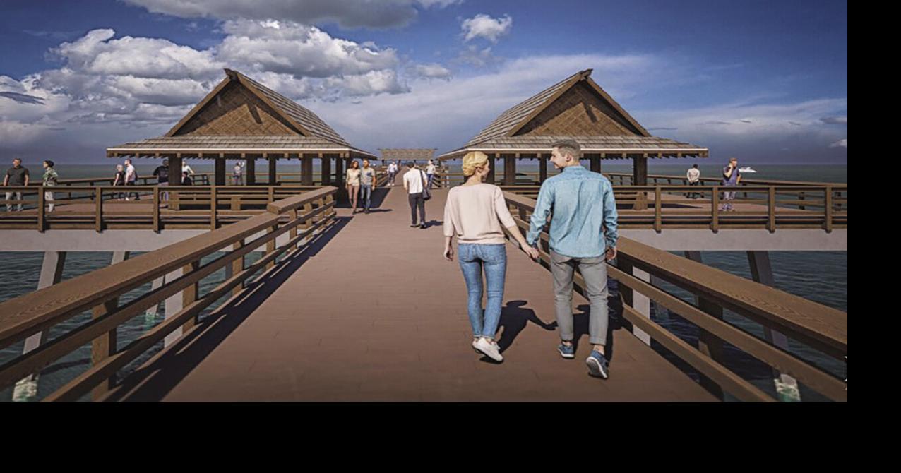 Damaged Naples Pier, beach ends are reminders of Hurricane Ian | Local ...