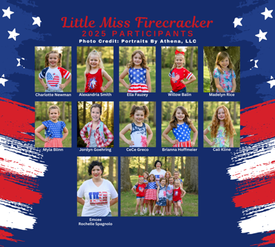 Little Miss Firecracker pageant contestants named | Lifestyles ...