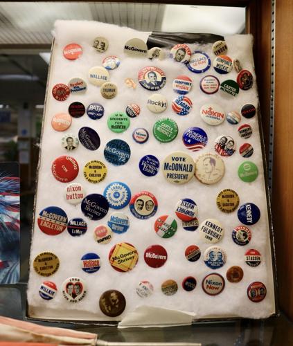 Sharon resident busts his buttons over presidential campaign collection ...