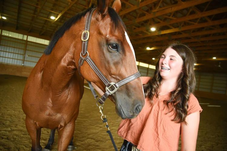 Teen retrains former racehorse for national competition | Lifestyles ...