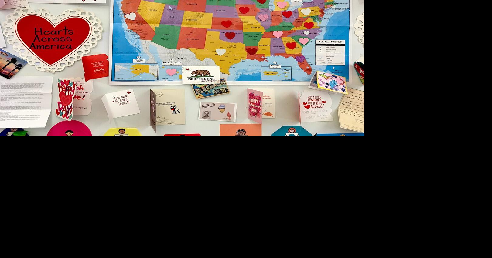 Children learn about states with Hearts across America | Local News ...