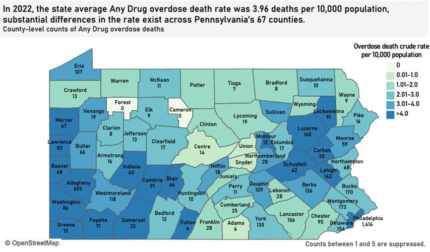 Lawrence County tops state list for overdose deaths per capita | Local ...