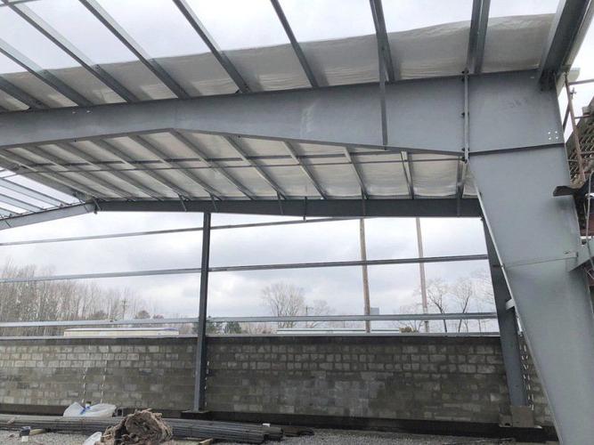 Progress at Hess: Ice rink expansion project nears halfway point ...