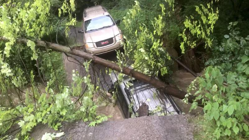 VIDEO: Heavy rain causes residential damage | Local News | ncnewsonline.com