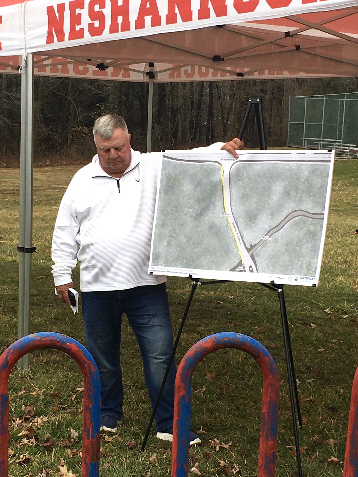 Township breaks ground for pickleball court | Local News | ncnewsonline.com