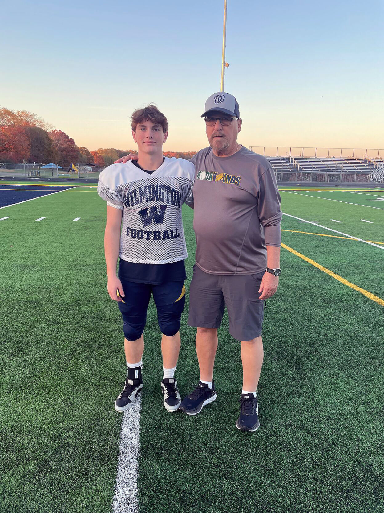 Family matters: Wilmington assistant football coach Bob Mitcheltree ...