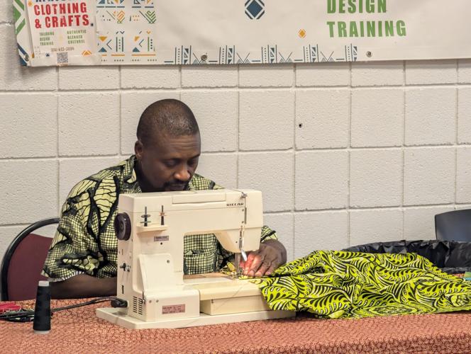 West African clothing designer visits New Castle library | Local News ...