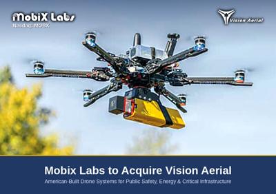 Mobix Labs va acquérir Vision Aerial, fabricant américain de drones, et ...