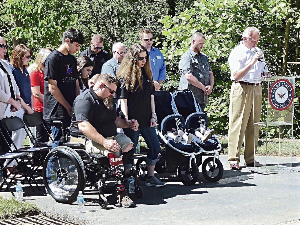 Injured Marine, family welcomed into Sinise Foundation-built home ...
