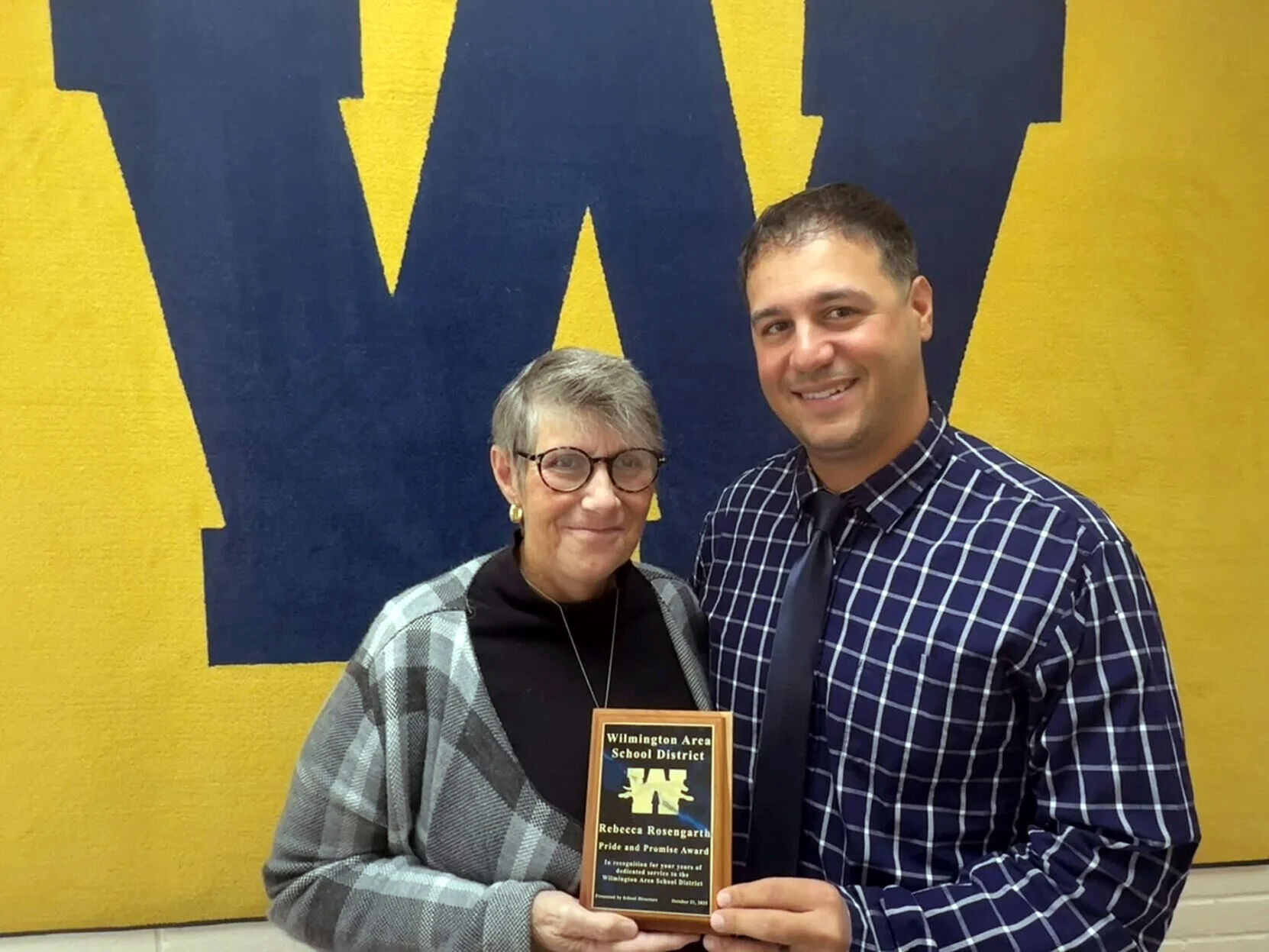 Rosengarth honored for 45 years of service at Wilmington | Local News ...