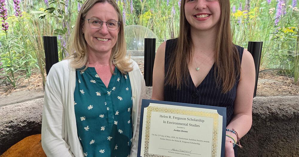 Volant student recognized for excellence in environmental science ...