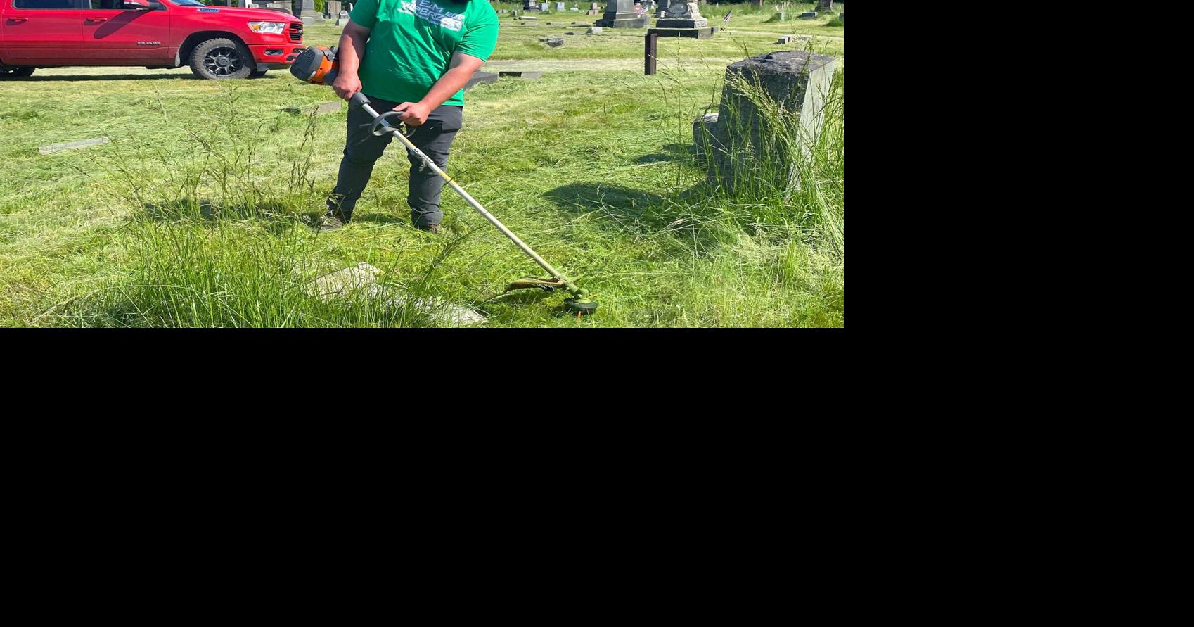 Grass mowing begins at overgrown Greenwood Cemetery | Local News ...