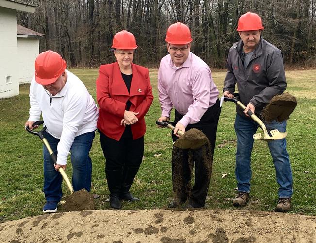 Township breaks ground for pickleball court | Local News | ncnewsonline.com