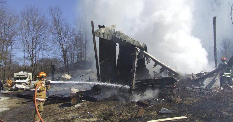 Fire destroys Mahoning Township barn | Local News | ncnewsonline.com