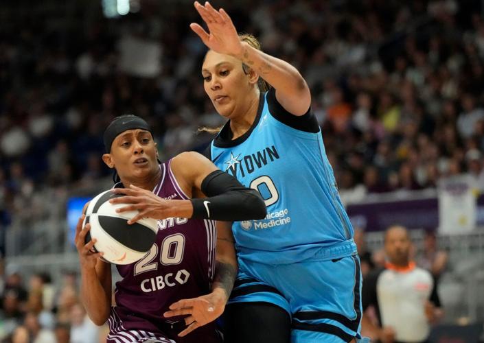 Brittney Sykes scores 25 points as the Tempo beat the Sky 85-68 in the ...