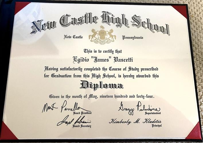 Egidio Vascetti gets high school diploma at 100 | News | ncnewsonline.com