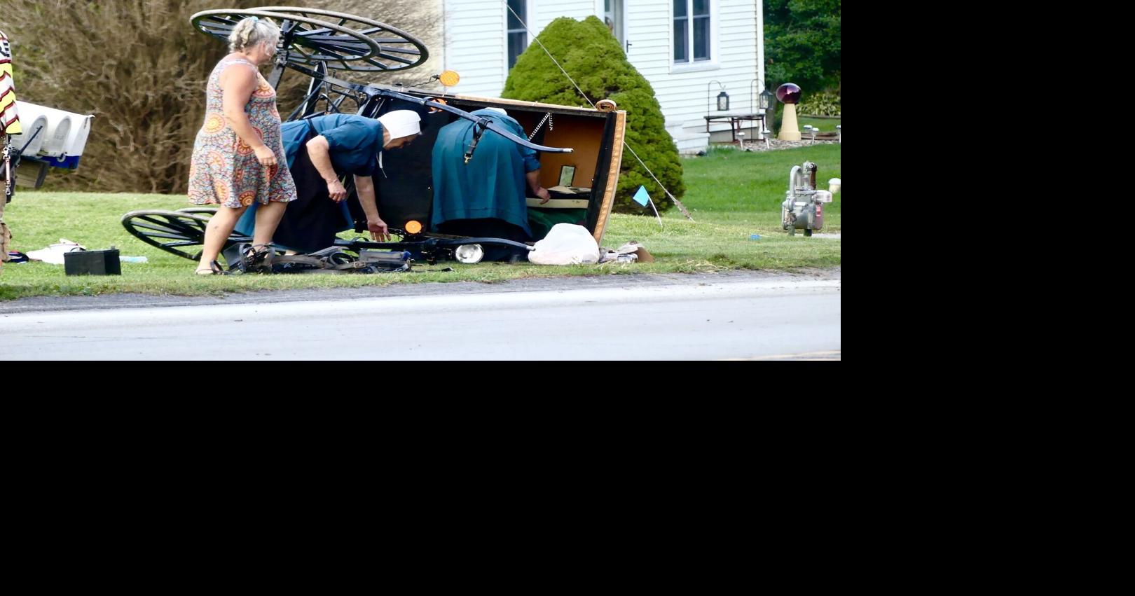 Amish buggy carrying 5 overturns in Wilmington | Local News ...