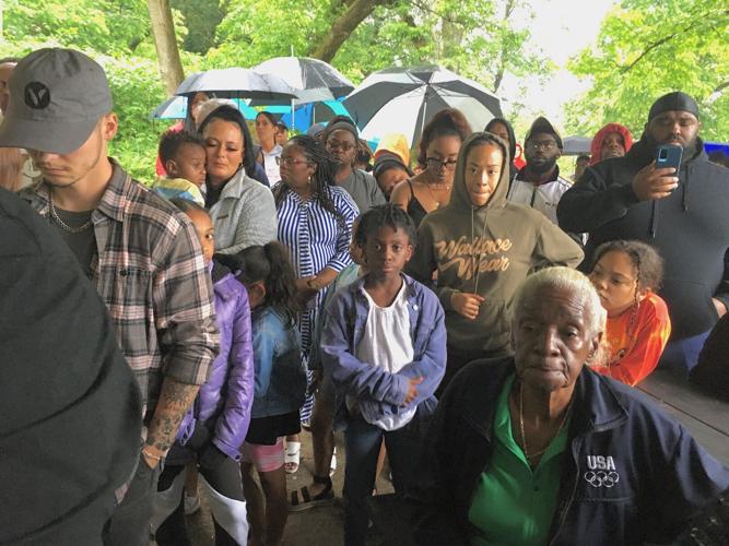 Crowd amasses for prayer at Bollinger Playground | Local News ...