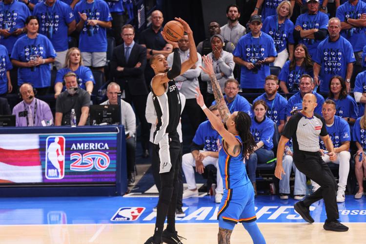 Wembanyama, Spurs win the West, topple Thunder 111-103 in Game 7 to ...