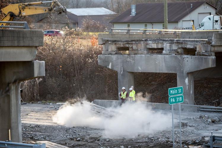 Route 318 bridge replacement moving at 'light speed' PennDOT says ...