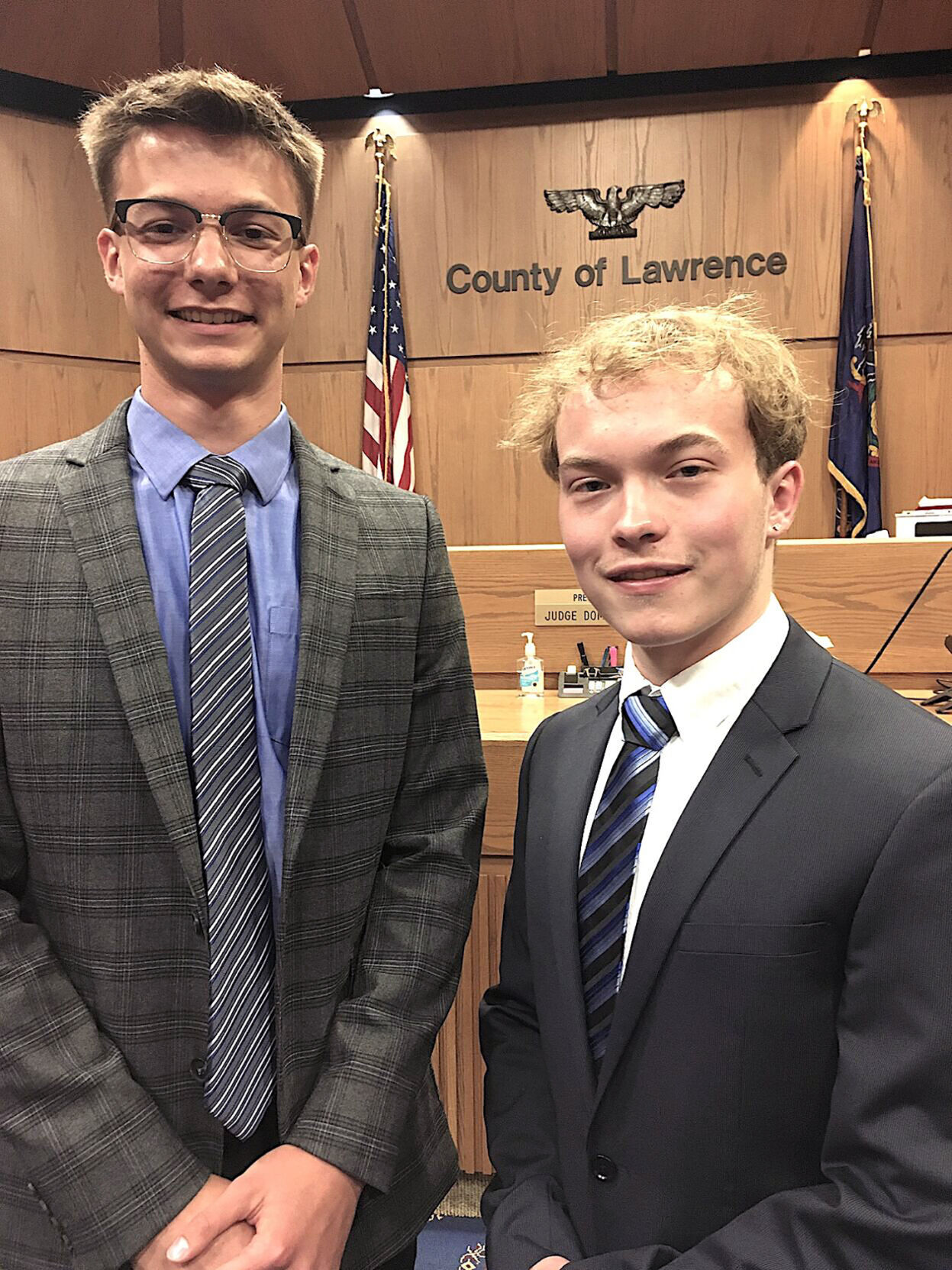 Two upcoming grads win Law Day scholarships | Local News | ncnewsonline.com