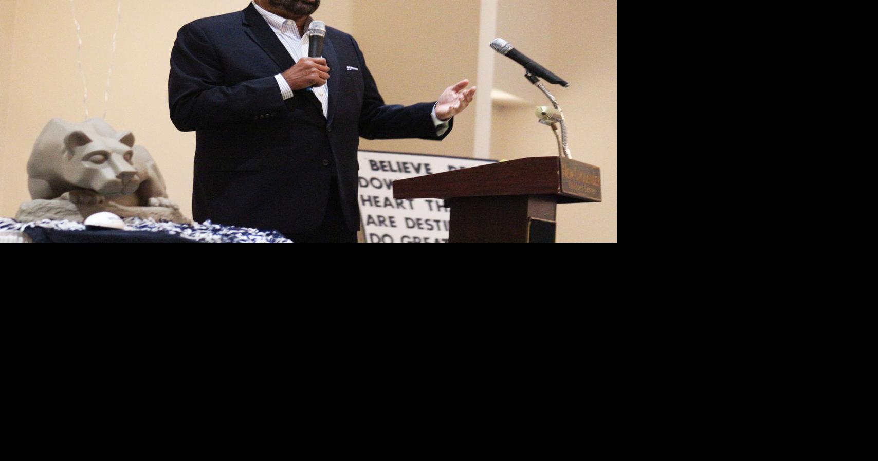 VIDEO: Harris, Lubrano talk Joe Paterno's legacy at alumni fundraiser ...