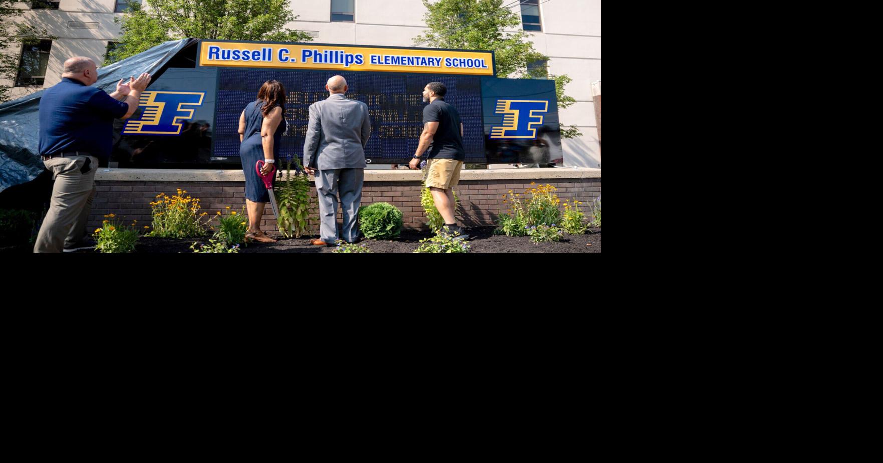 Farrell school renamed for Russell C. Phillips, a man of 'class, pure ...