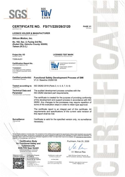 Silicon Motion erhält ISO 26262-Zertifizierung für Automobilanwendungen ...