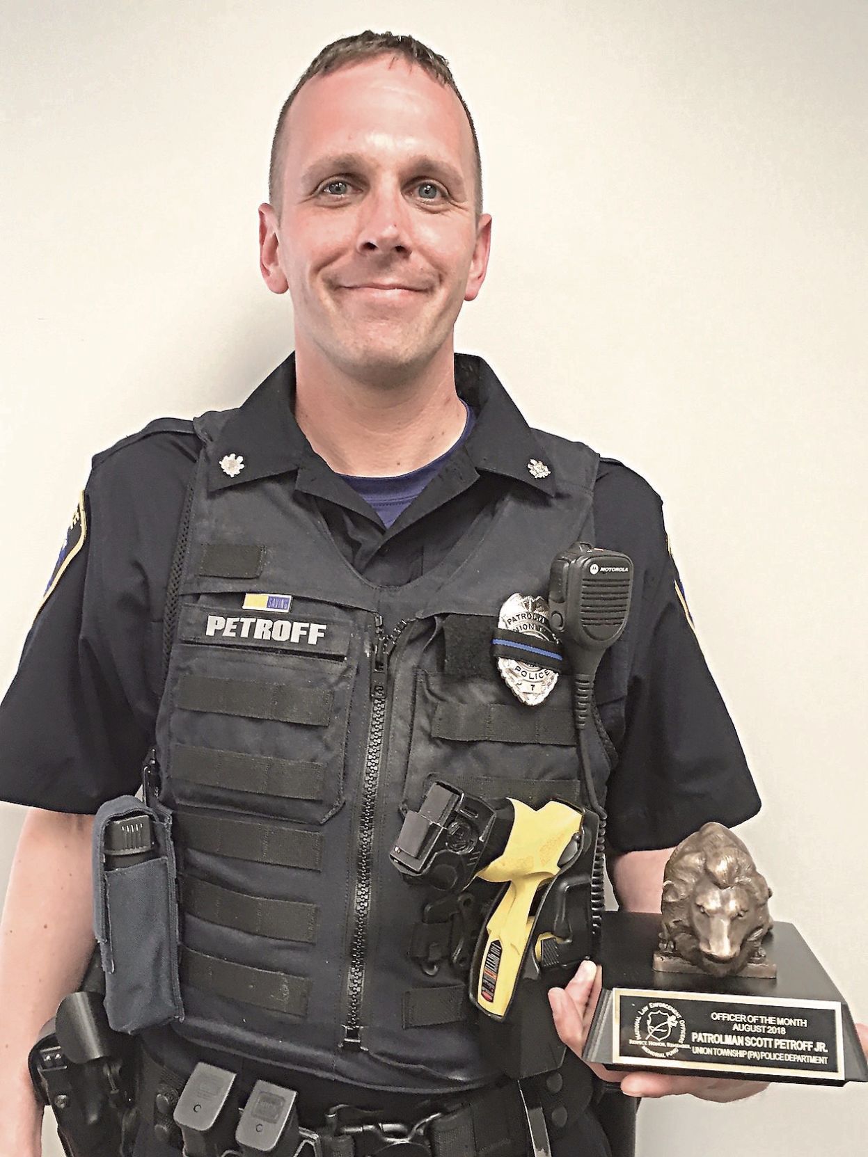 Petroff receives bronze award for bravery | News | ncnewsonline.com