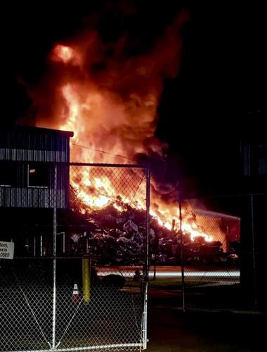 Three departments fight blaze at Ben Weitsman | Local News ...