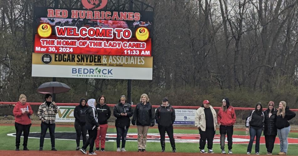 New Castle softball honored with new field opening | Local Sports ...