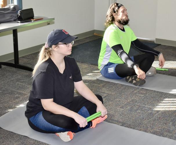 This exercise class deals with the mind along with the body ...