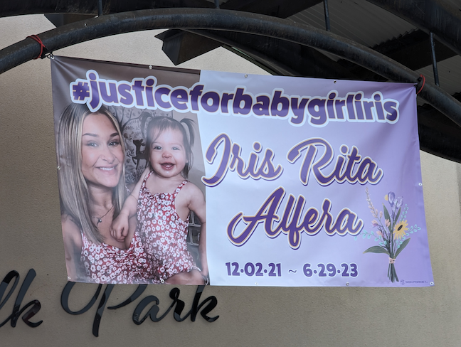Dozens turn out at vigil for Iris Alfera | Local News | ncnewsonline.com
