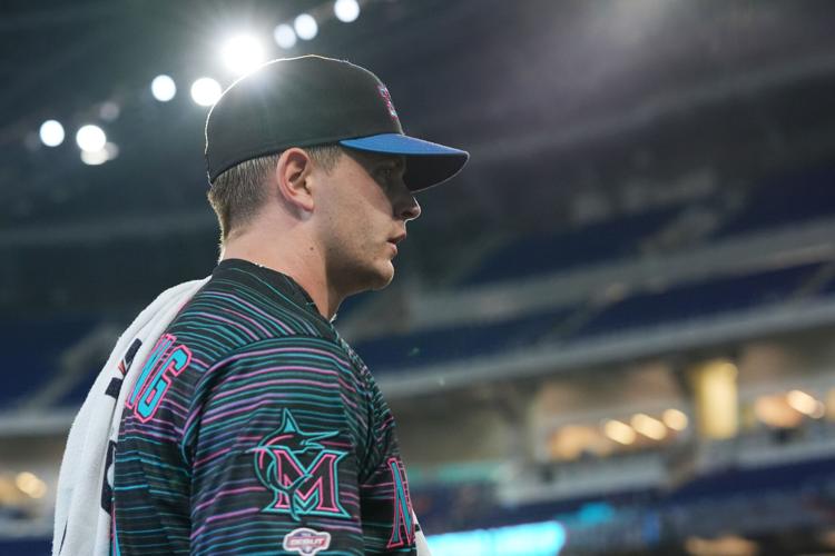 Robby Snelling makes his MLB debut for the Marlins in a 3-2 loss to the ...