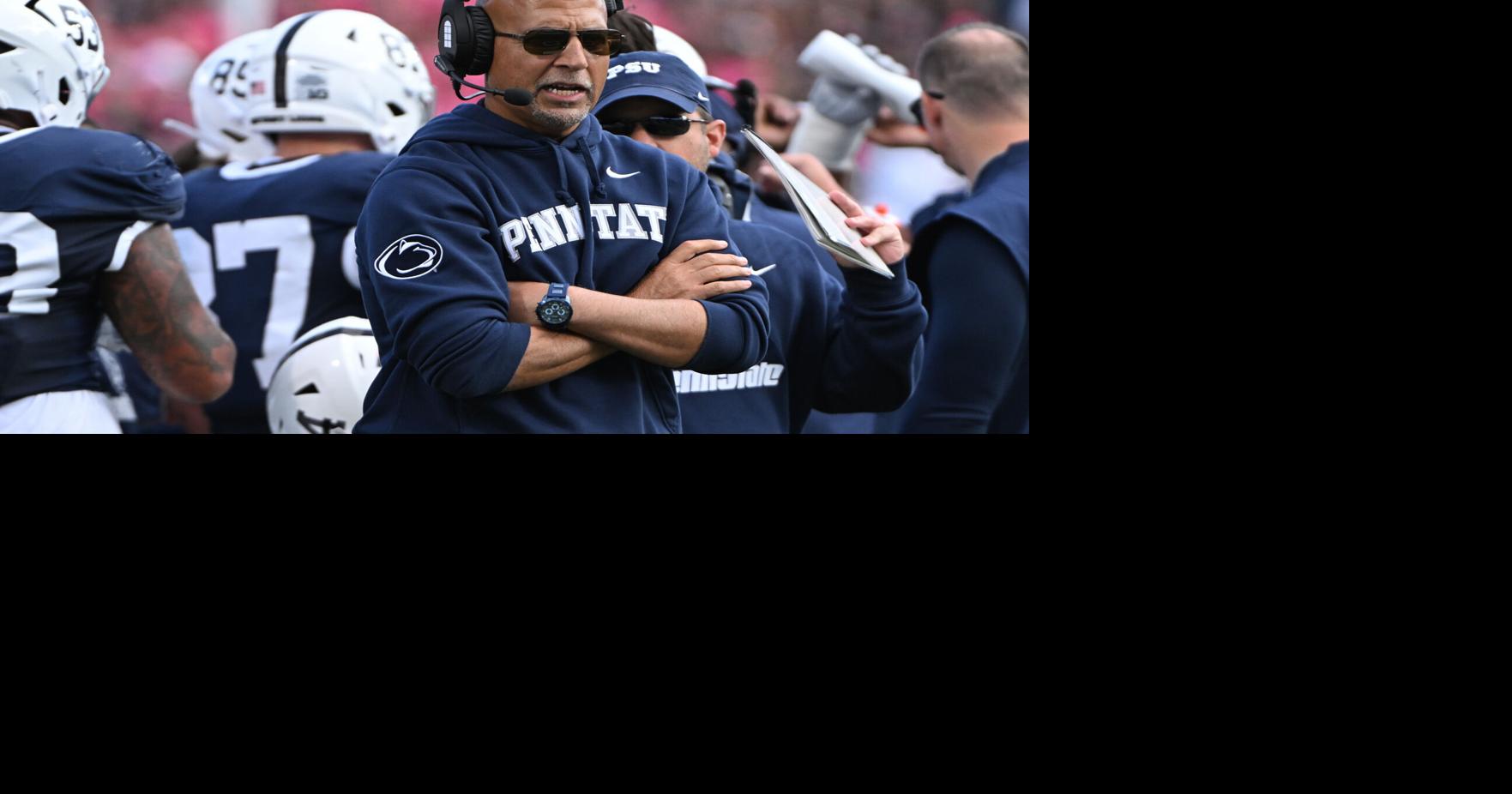 PINK SLIP: Penn State fires football coach James Franklin ...