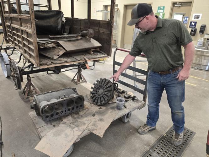 Hidden History: SUN Tech students restoring a 1927 Model T built in ...