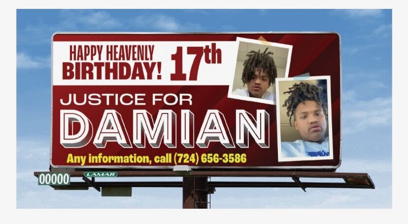 Damien Jackson family seeking justice with billboard campaign, memorial ...