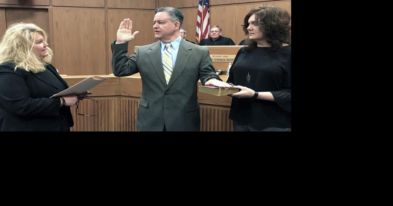 Burick takes oath as county commissioner | Local News | ncnewsonline.com