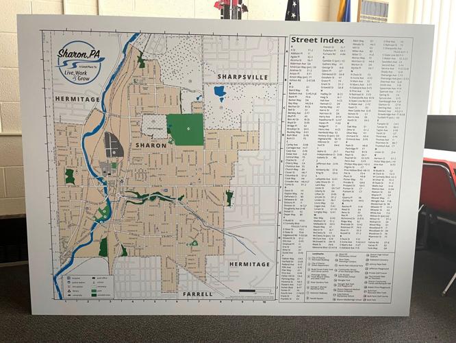 Updating official Sharon city map was a 2-year journey | Local News ...