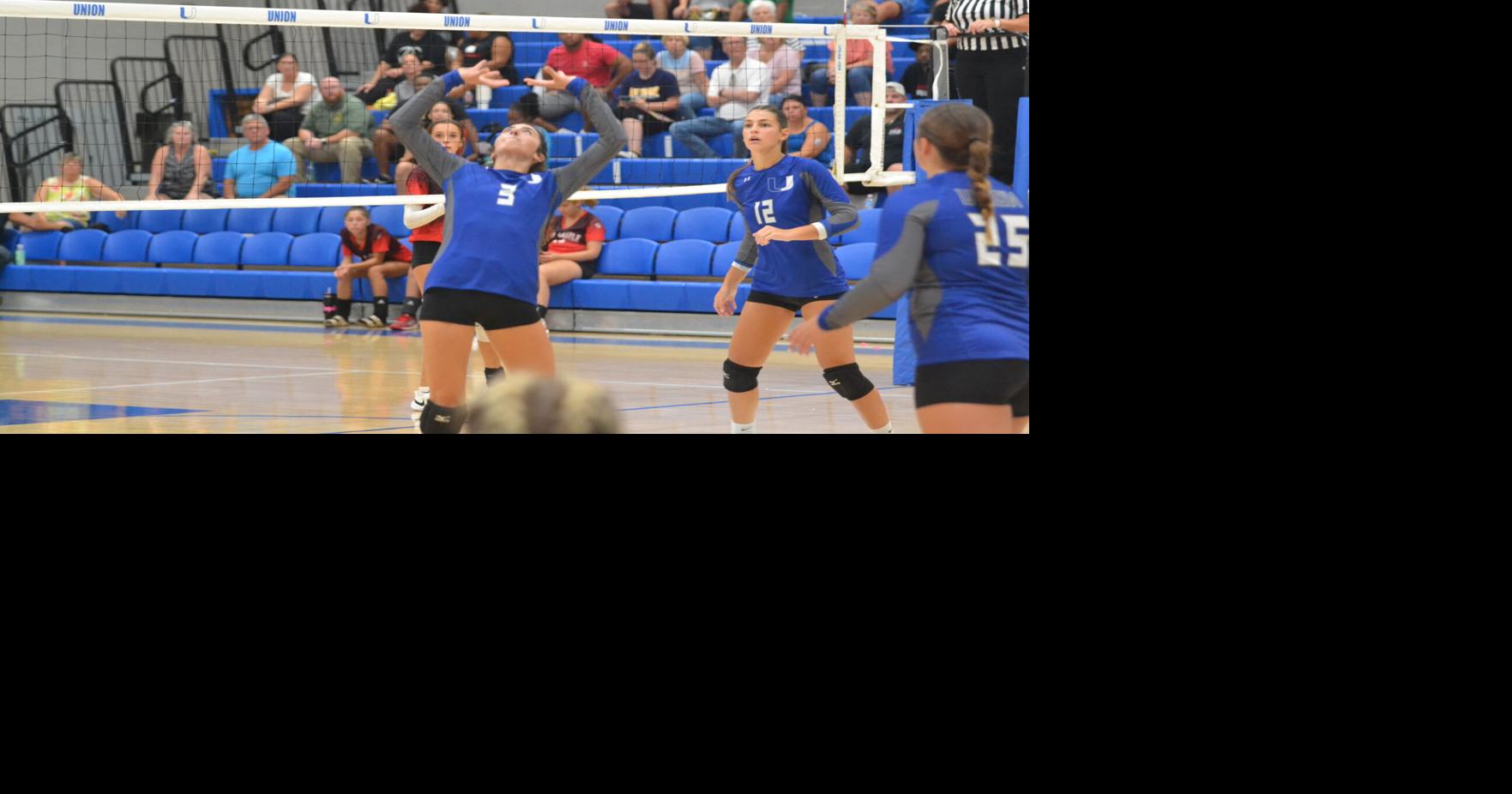 Union volleyball team bounces back to top New Castle | Sports ...