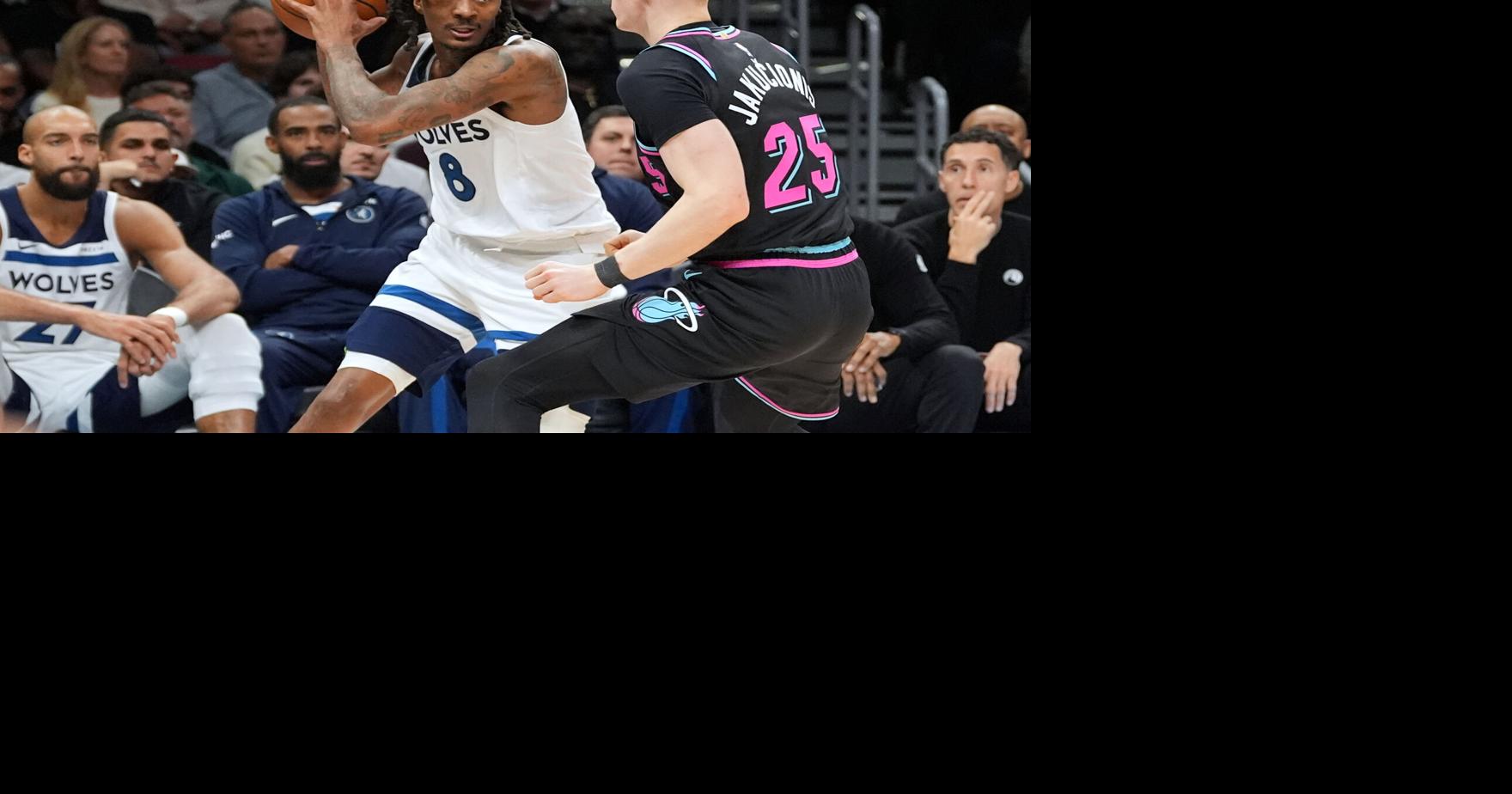 Timberwolves Heat Basketball | National Sports | ncnewsonline.com