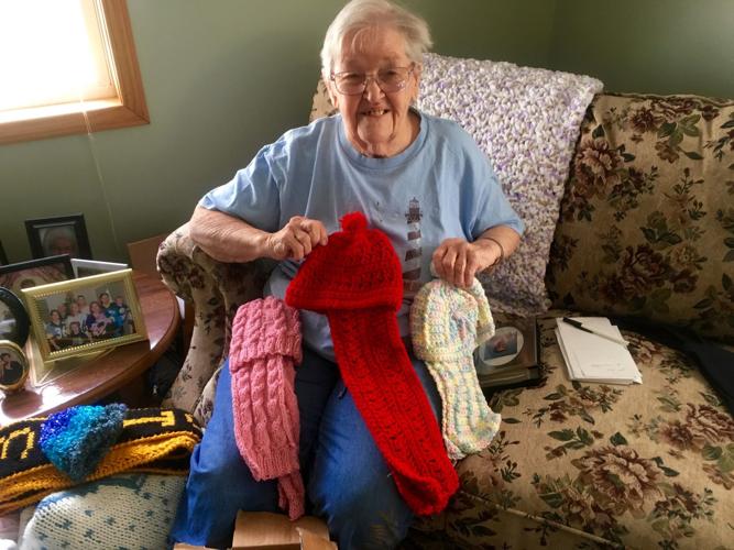 A good yarn — thoughtful woman helps others with talent | News ...