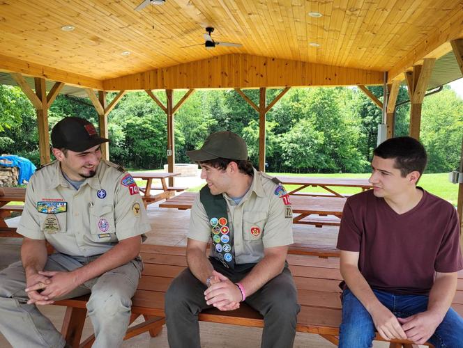 Eagle Scouts build pavilion for Savannah United Methodist Church ...