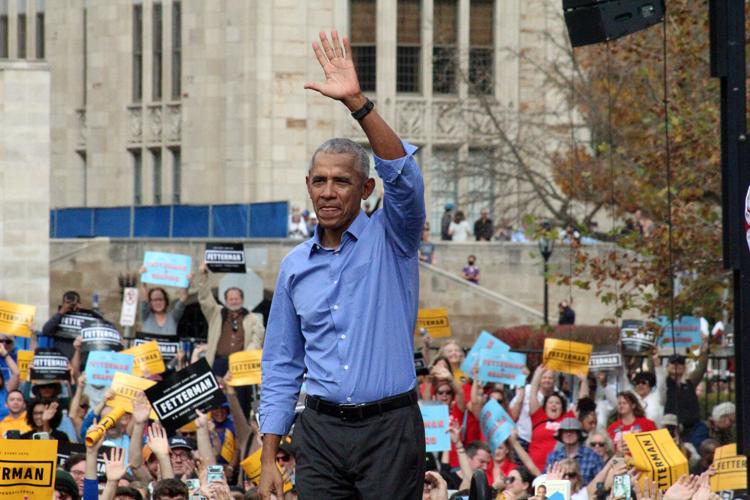 Obama speaks in Pittsburgh, hopes to push Democrats over finish line ...